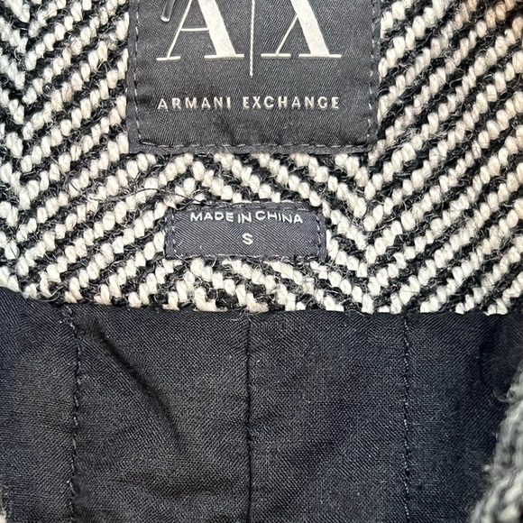 Armani Exchange | Jackets & Coats | Armani Exchange Herringbone Bomber ...